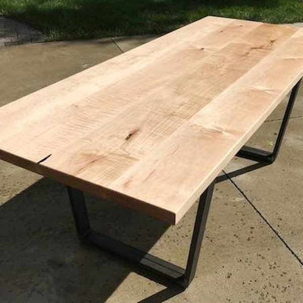 Maple Dining Table - Etsy