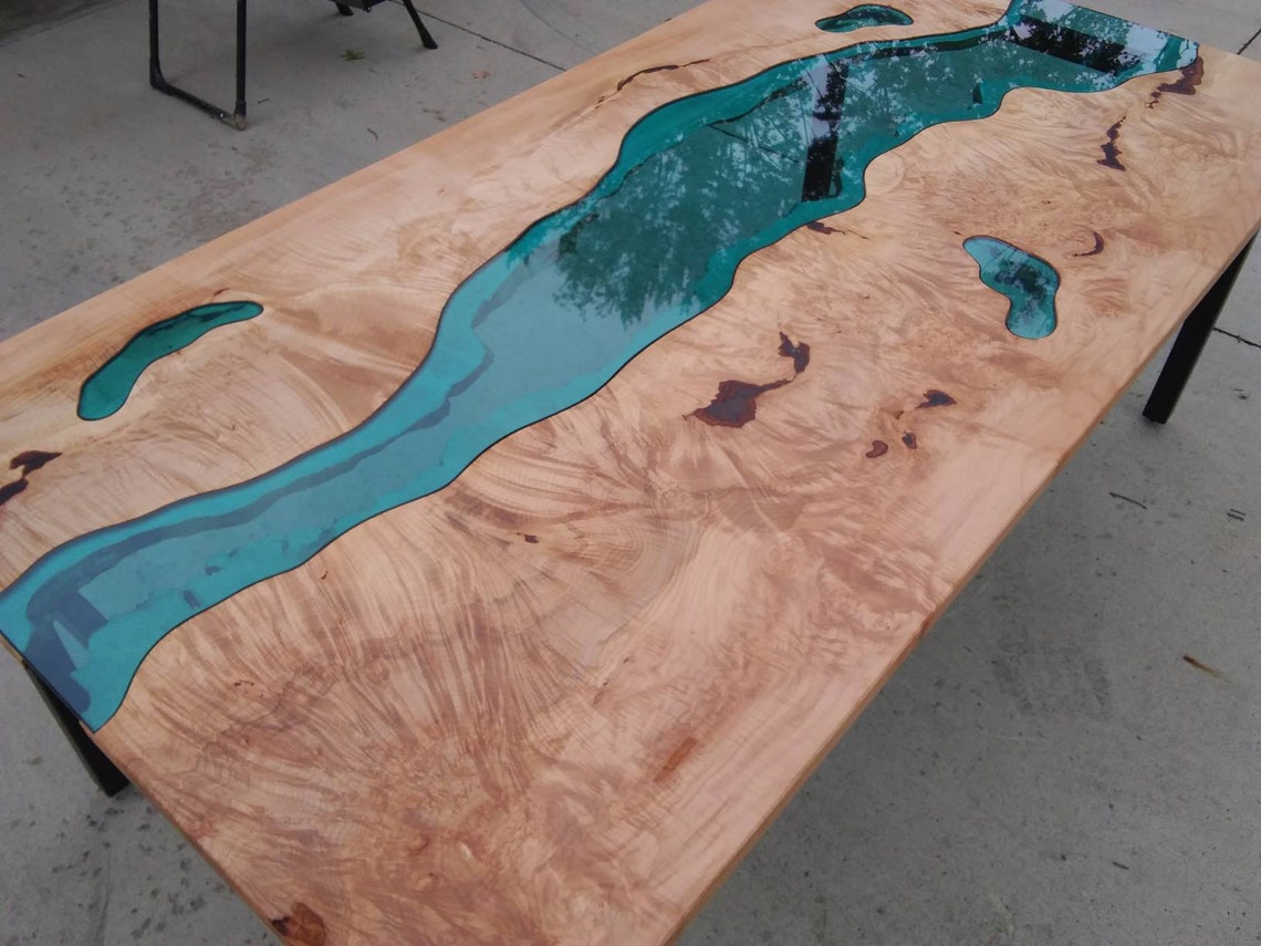 Big Leaf Maple Burl Dining Table - Etsy