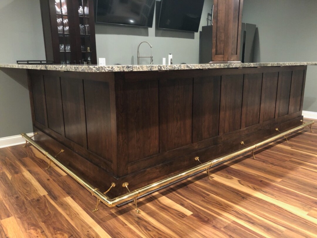 Custom Solid Hardwood Cherry Bar - Etsy