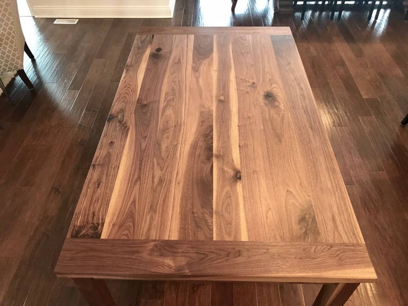 Walnut Dining Table | Etsy