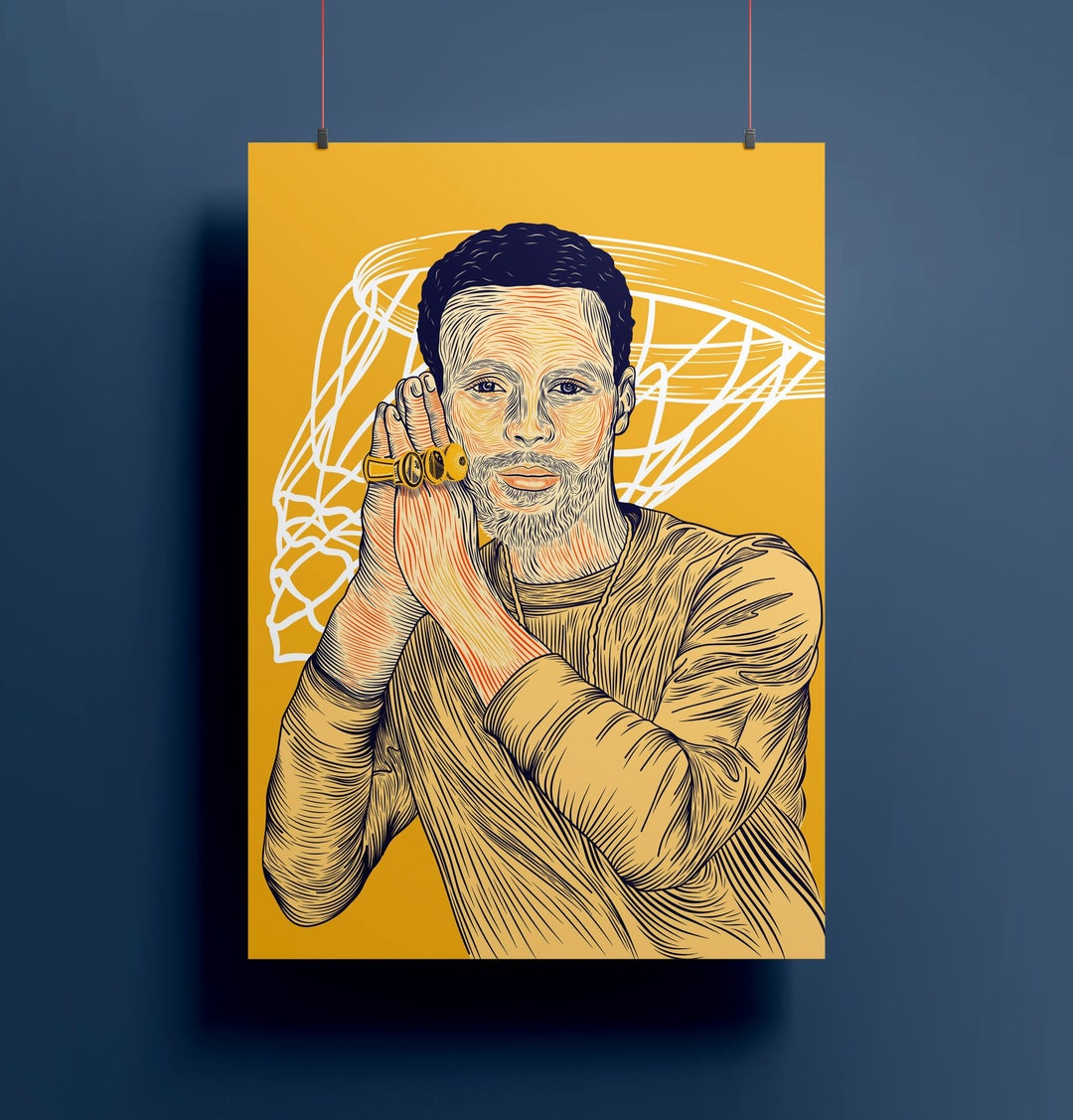 Steph Curry, Night Night - Etsy
