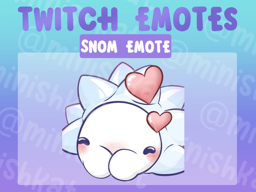 Snom Love Emote | Pokemon Emote for Twitch and Discord | Pre-made ...
