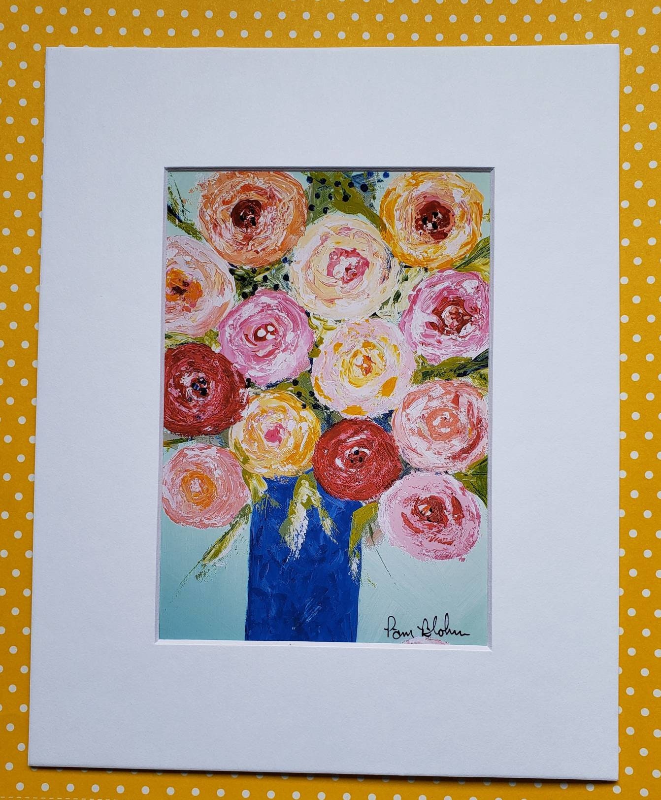 Fine Art PRINT Color-full Bouquet from Artist - Etsy