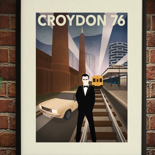 Croydon Poster | Etsy
