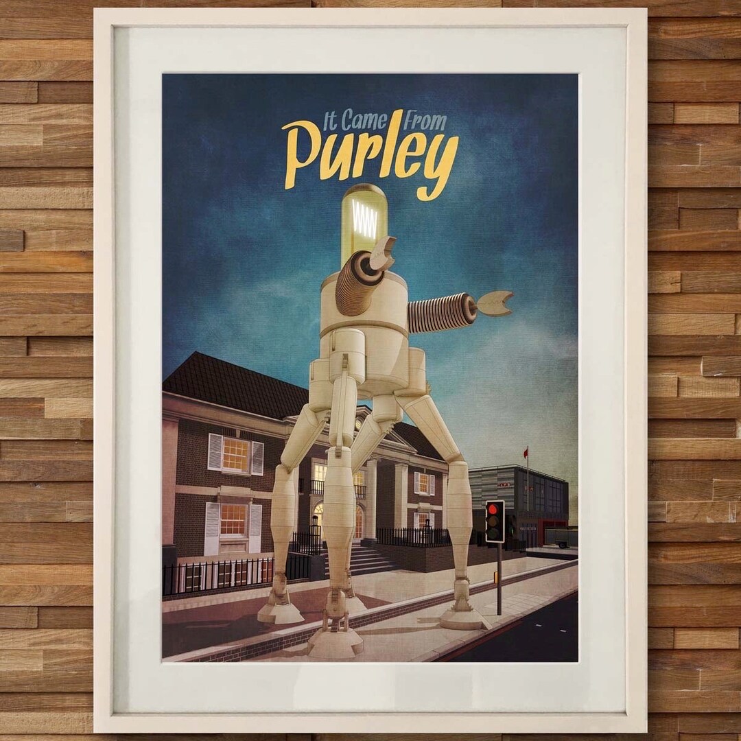 It Came From Purley A2 / A3 Poster Print - Etsy