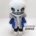 Sans Undertale Amigurumi - PDF Pattern - Etsy