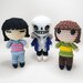 Frisk Undertale Amigurumi PDF Pattern - Etsy