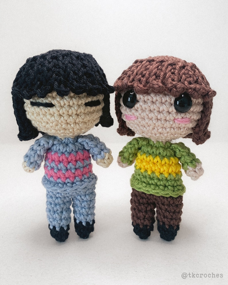 Frisk Undertale Amigurumi PDF Pattern - Etsy