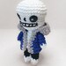 Sans Undertale Amigurumi PDF Pattern - Etsy