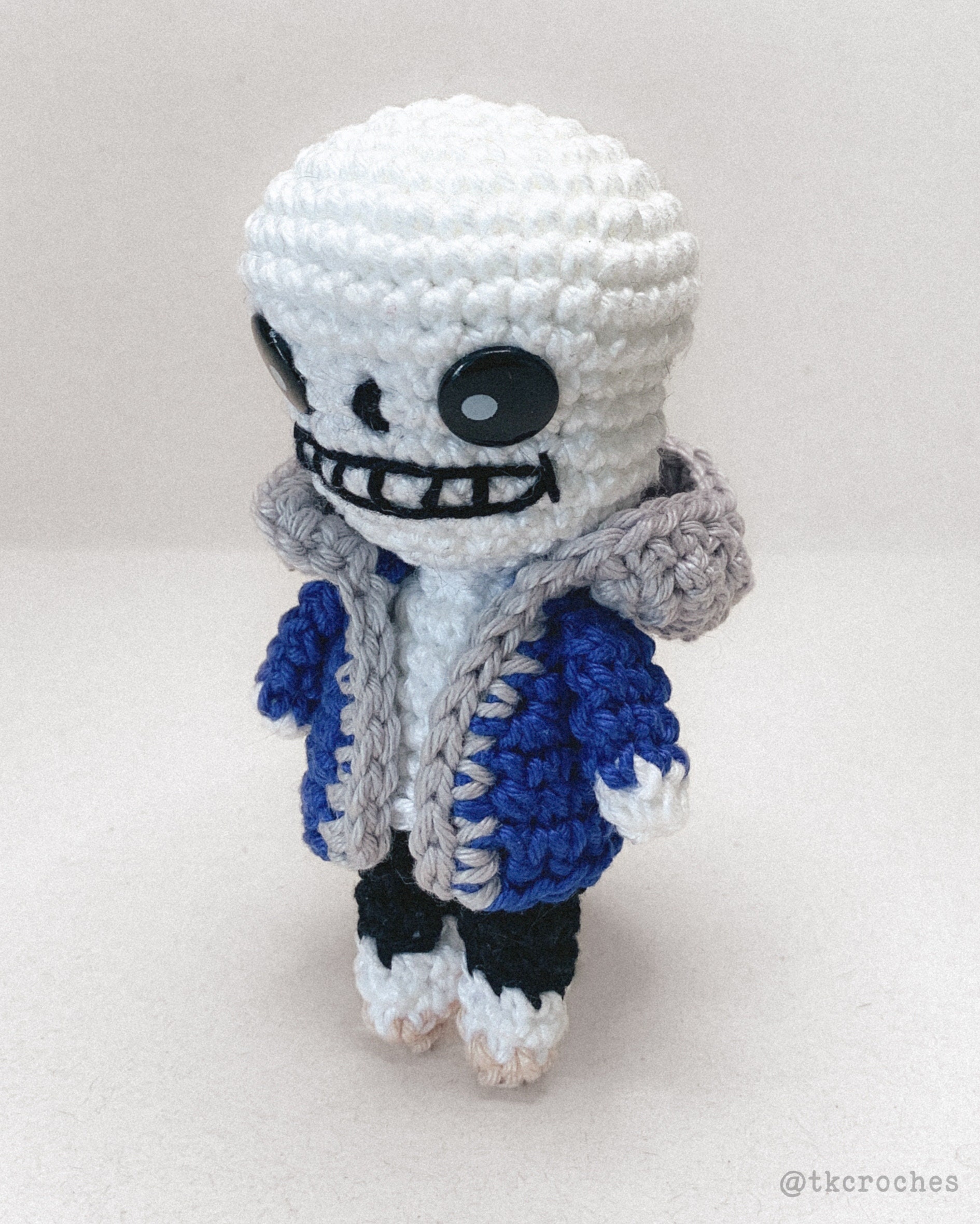 Sans Undertale Amigurumi PDF Pattern - Etsy