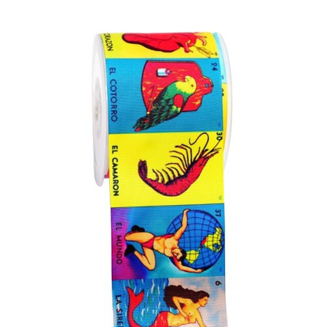 1 Mexican Lottery Tape Measure 25 Mm Width - Etsy