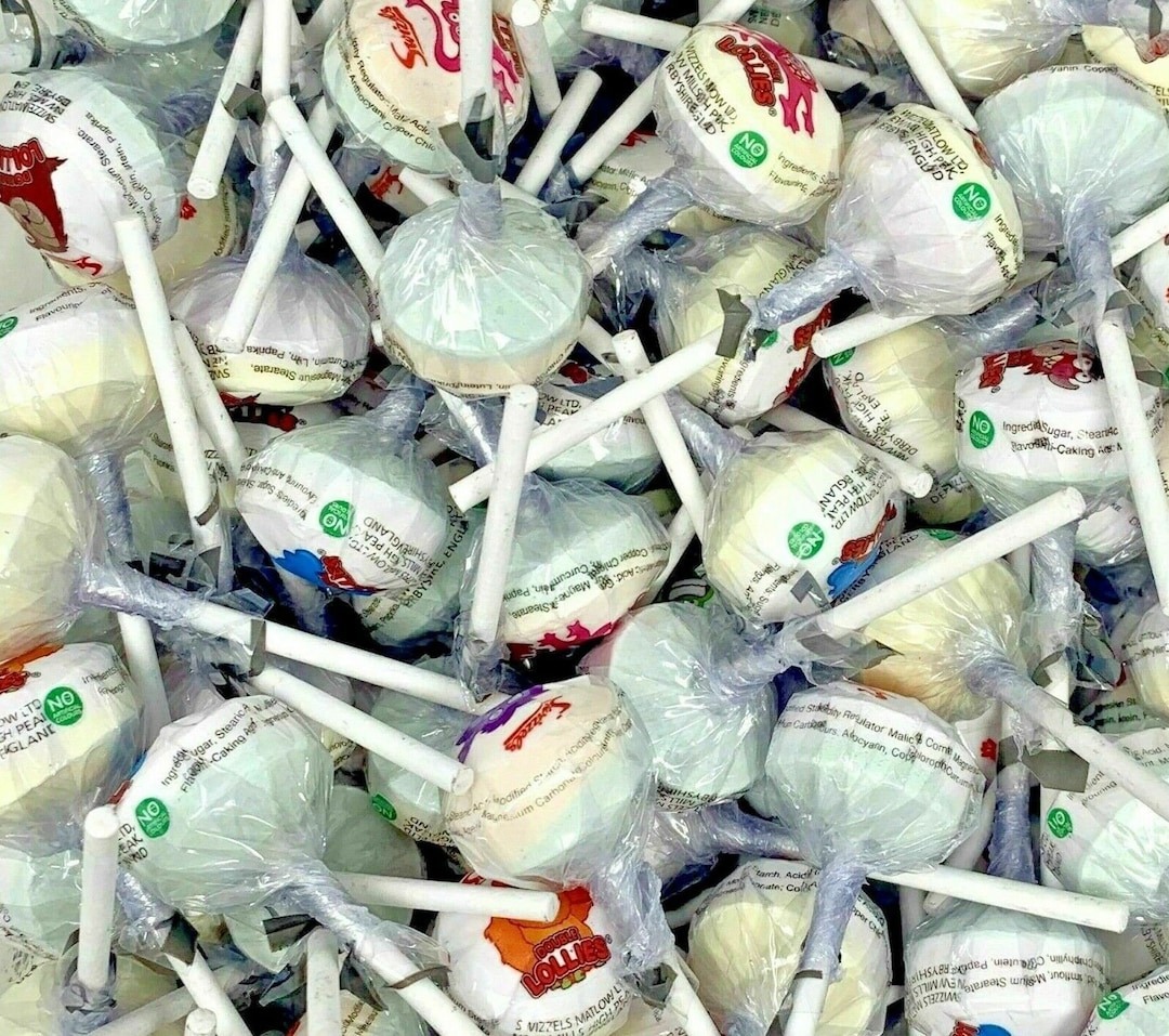 Double Lollies Swizzels Lolli Lolly Pops Sweets Pick N Mix Flavours 20 ...