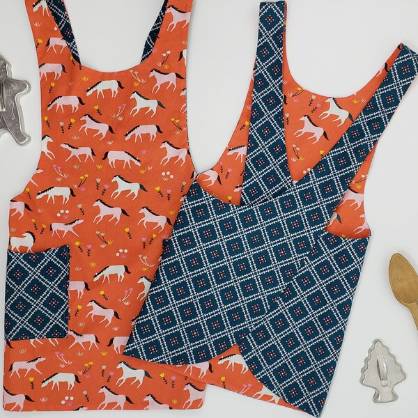 Crossback Apron Pattern - Etsy