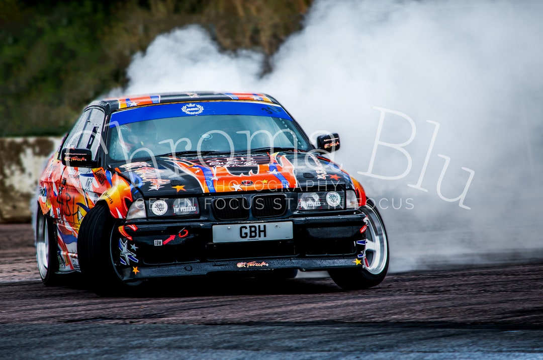Drifting BMW - Santa Pod - Digital Download - Etsy