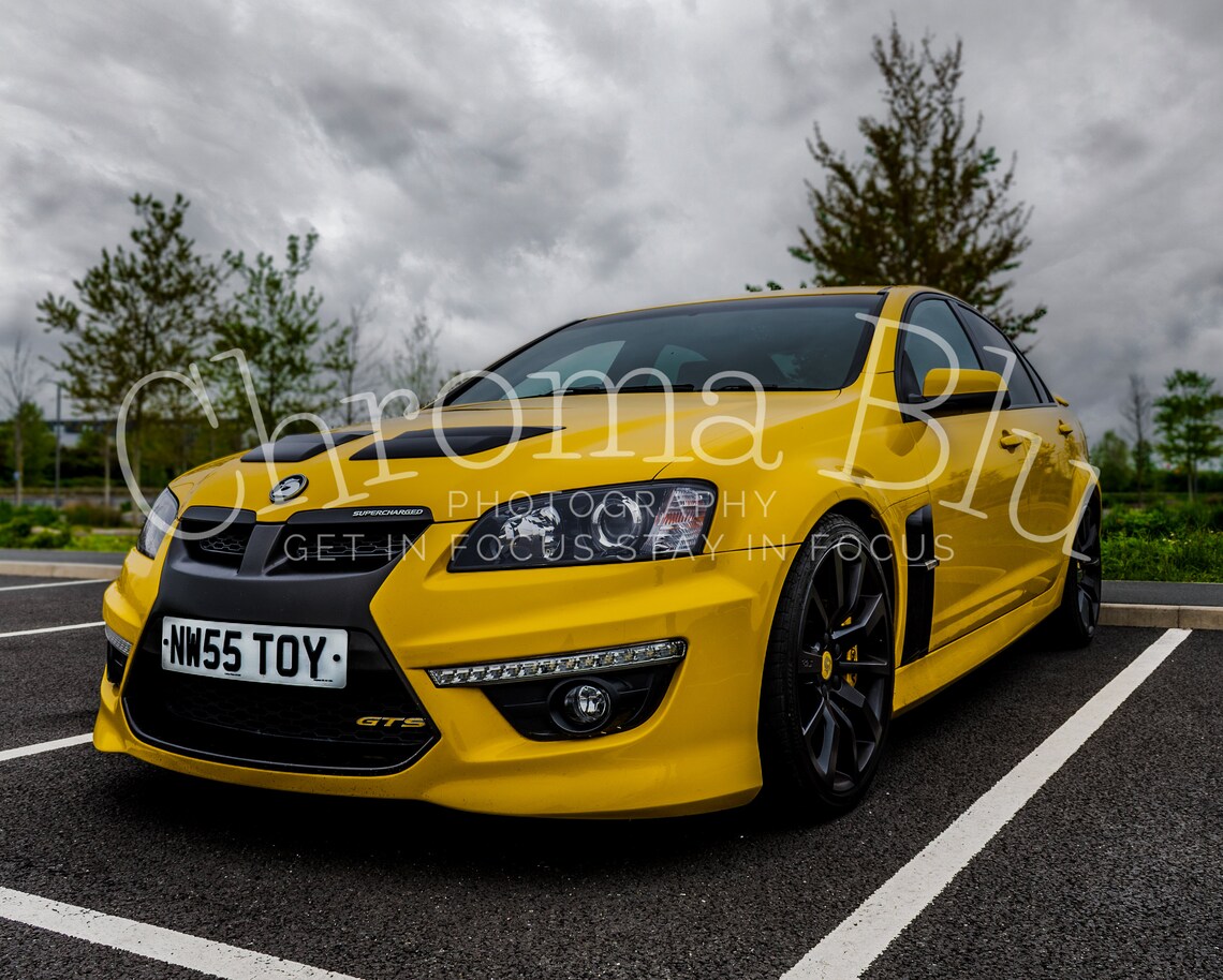 Yellow Vauxhall VXR8 GTS - Vauxall - Digital Download - Etsy