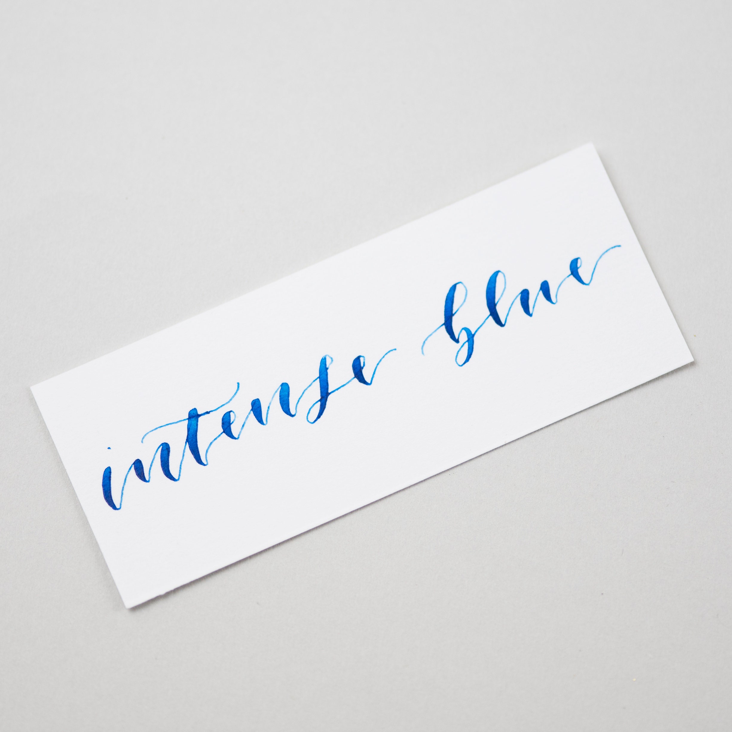 Intense Blue Calligraphy Ink Calligraphy Kit Handmade | Etsy