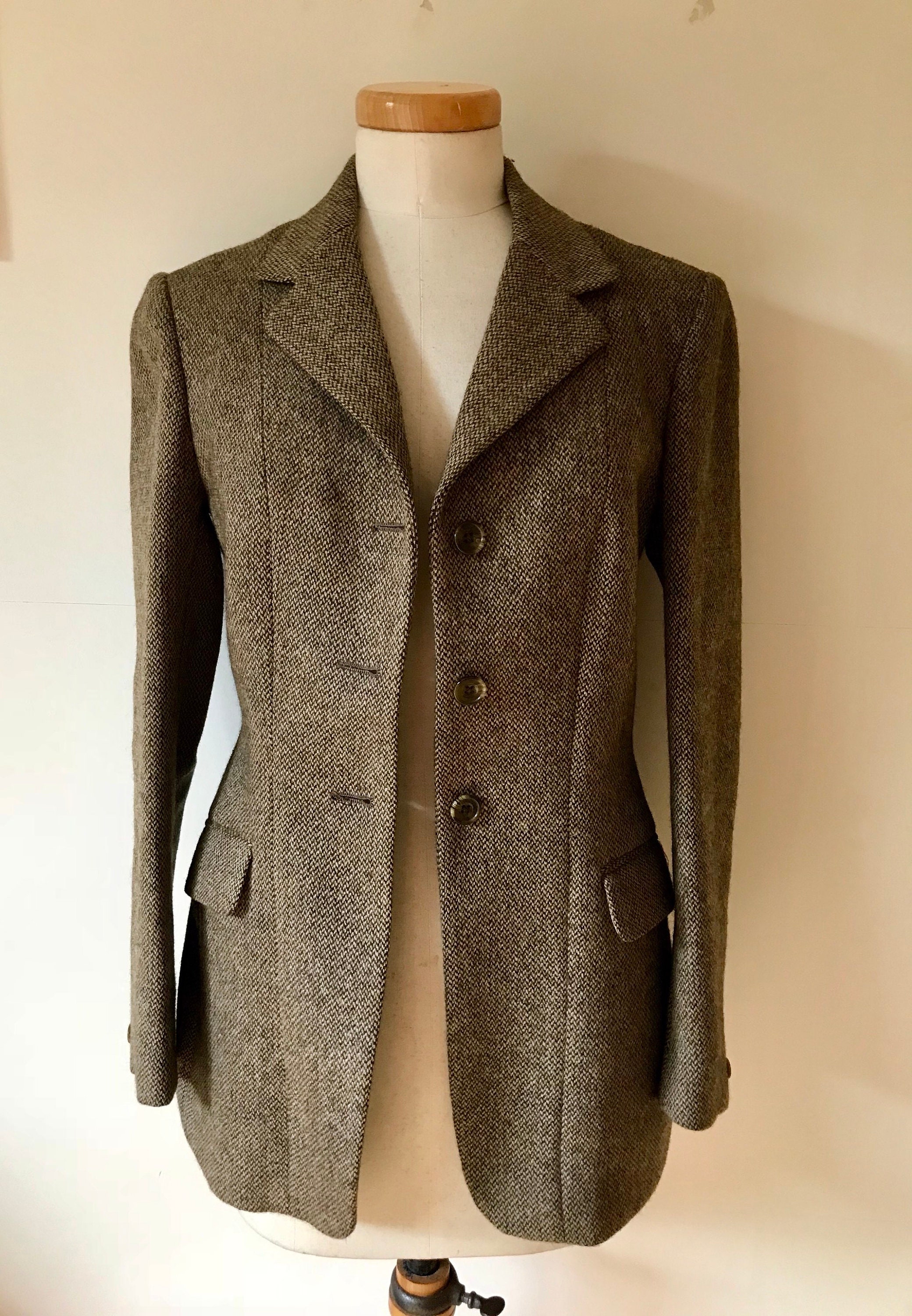 Vintage 1960s Jacket English Tweed 60s Pytchley Equestrian Ridding Coat ...