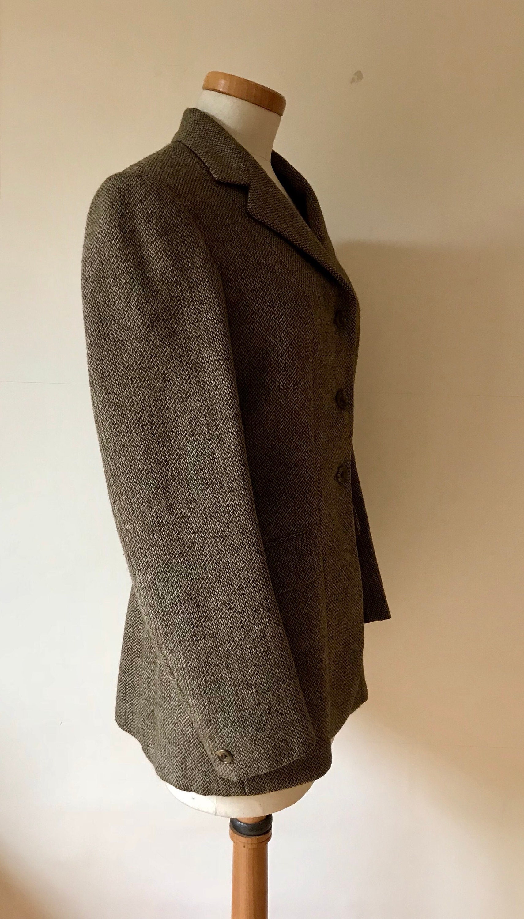 Vintage 1960s Jacket English Tweed 60s Pytchley Equestrian Ridding Coat ...