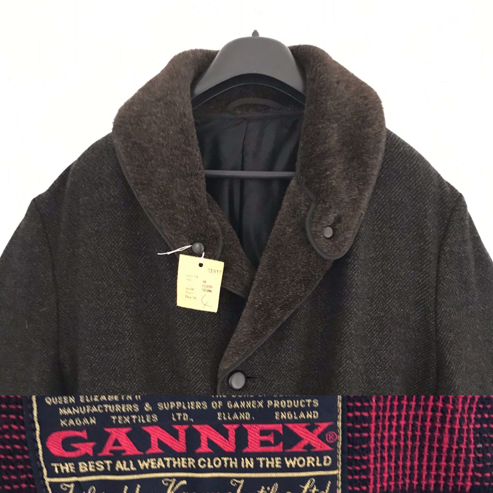 Vintage 1960s Gannex Driving Coat English Wool All Weather Overcoat ...