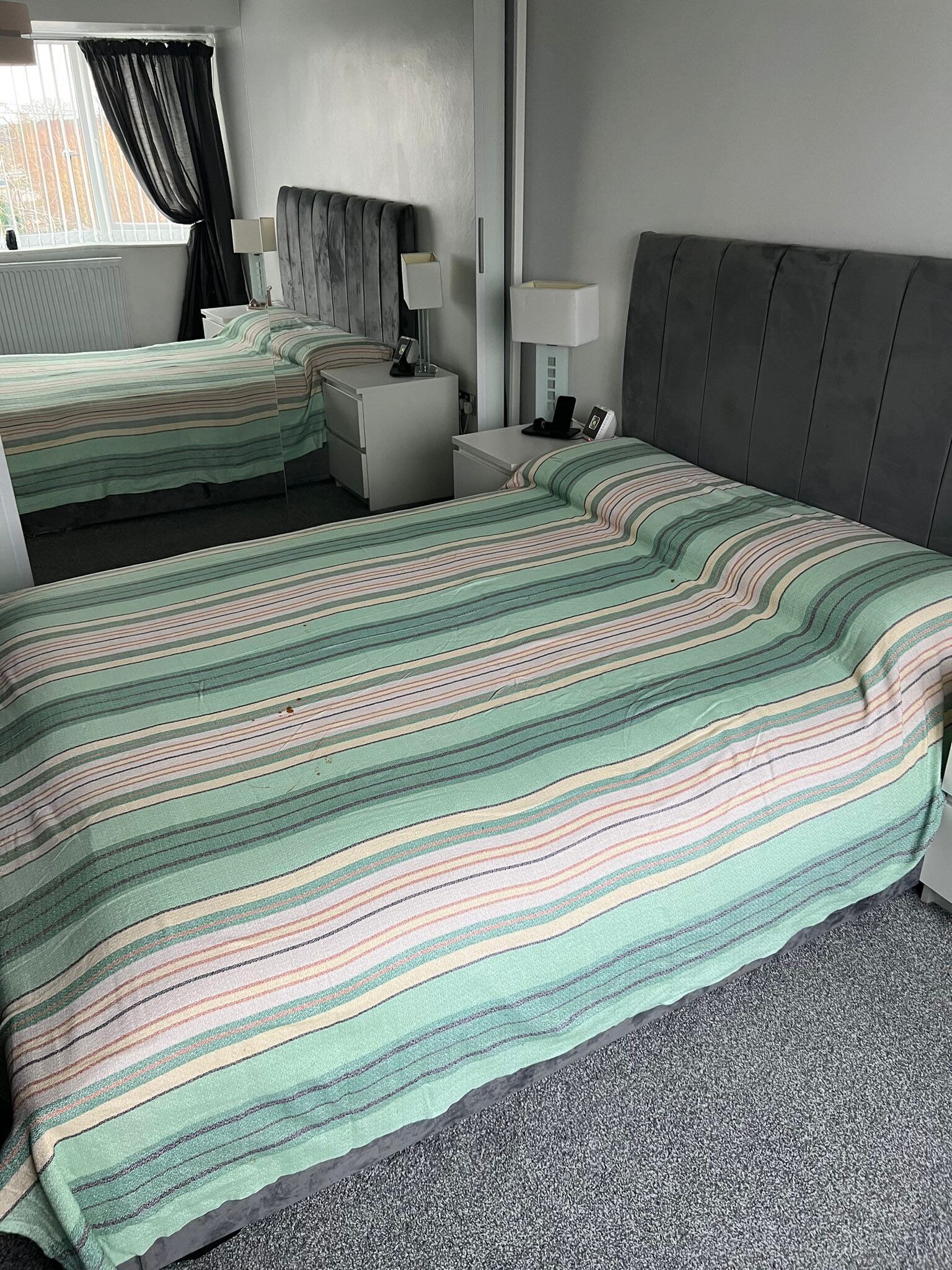 Art Deco Linen Throw Vintage Bedspread Vintage 1920s Bed Sham Boutique ...