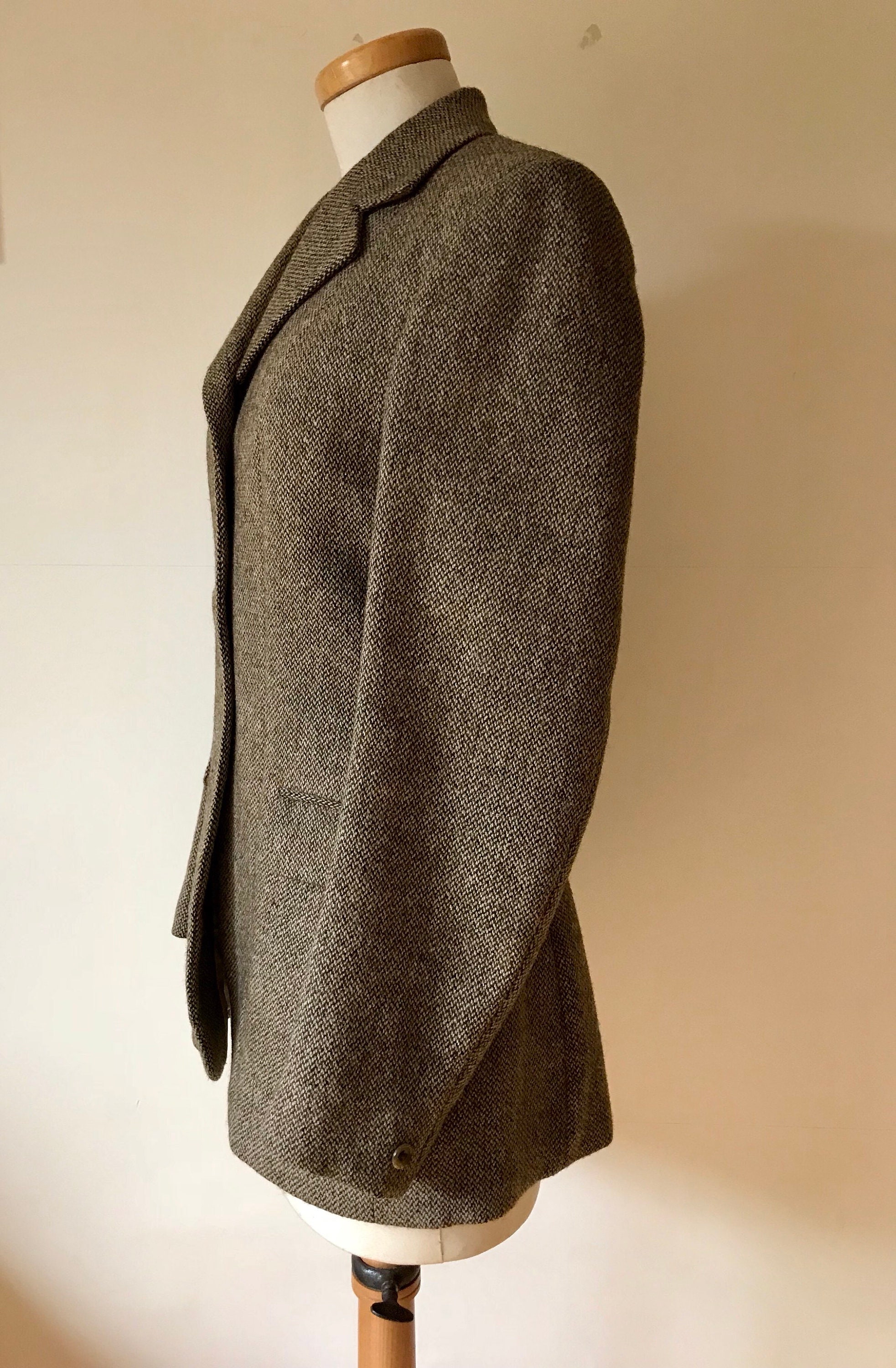 Vintage 1960s Jacket English Tweed 60s Pytchley Equestrian Ridding Coat ...
