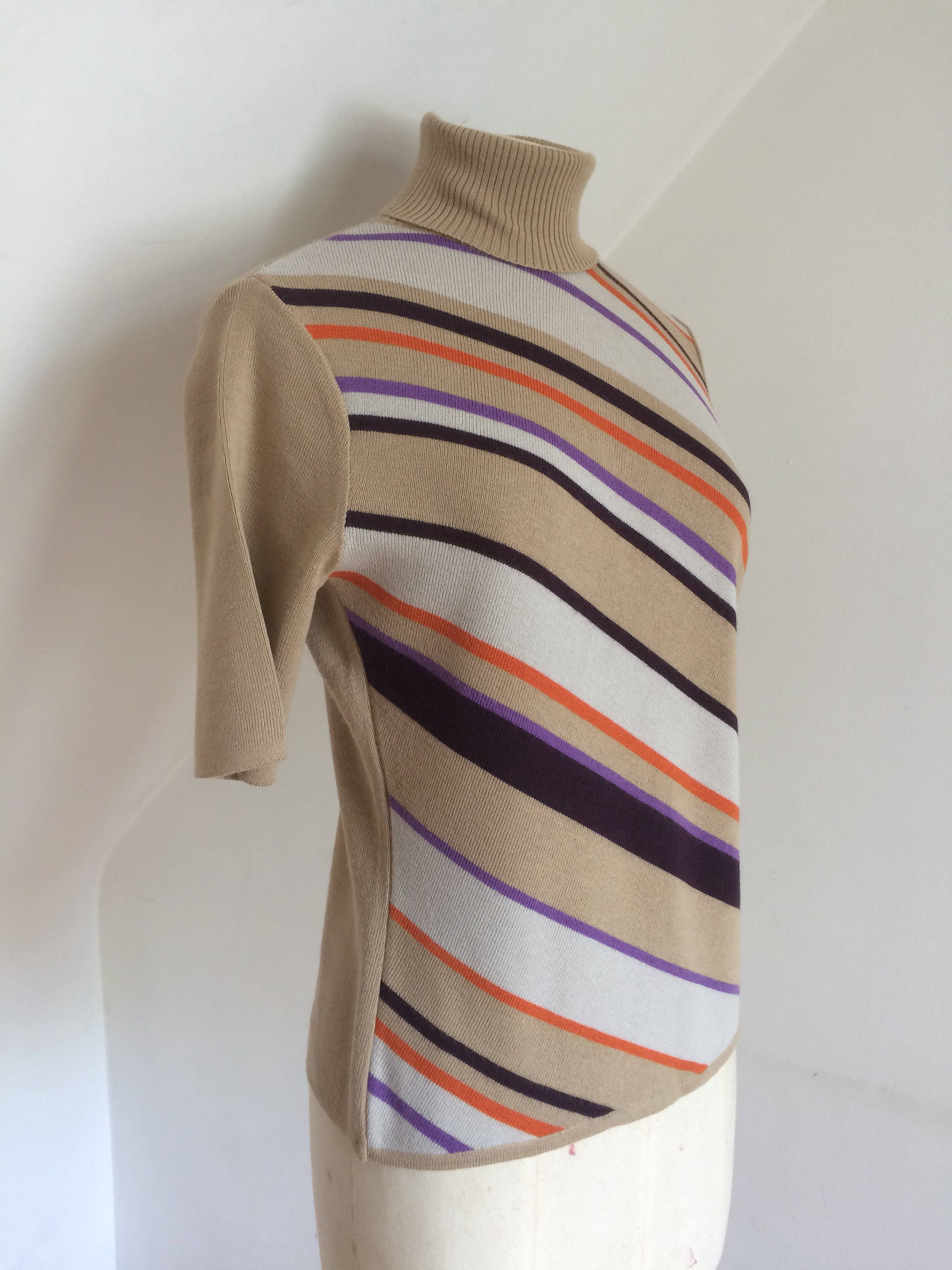 Vintage 1960s Skinny Rib Jumper Turtle Neck Fab & Unworn Unique Rare ...