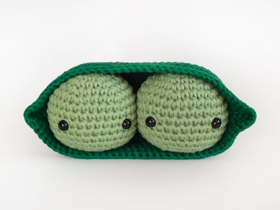 Knitting Knitted Peas in a Pod Knitting Pattern PDF Play Food Peas in a ...
