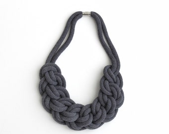 Knot Rope Necklace | Etsy