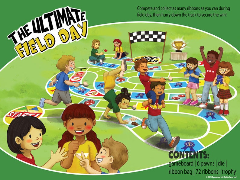 The Ultimate Field Day - the Board Game - Etsy