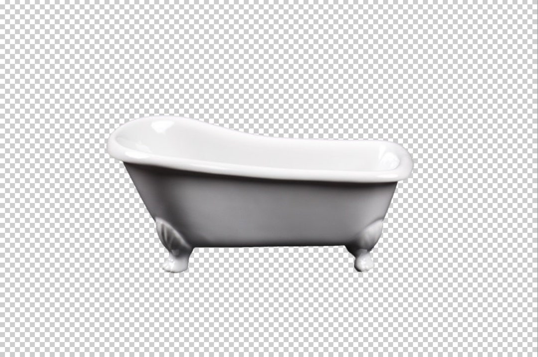 Bathtub, Bath Tub on Transparent Background, White Bath Tub Transparent ...