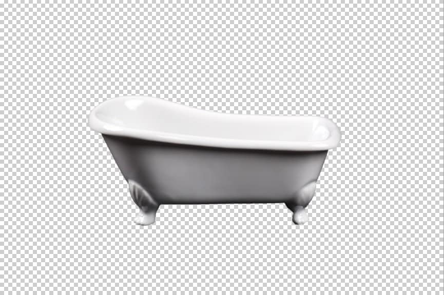 Bathtub, Bath Tub on Transparent Background, White Bath Tub Transparent ...