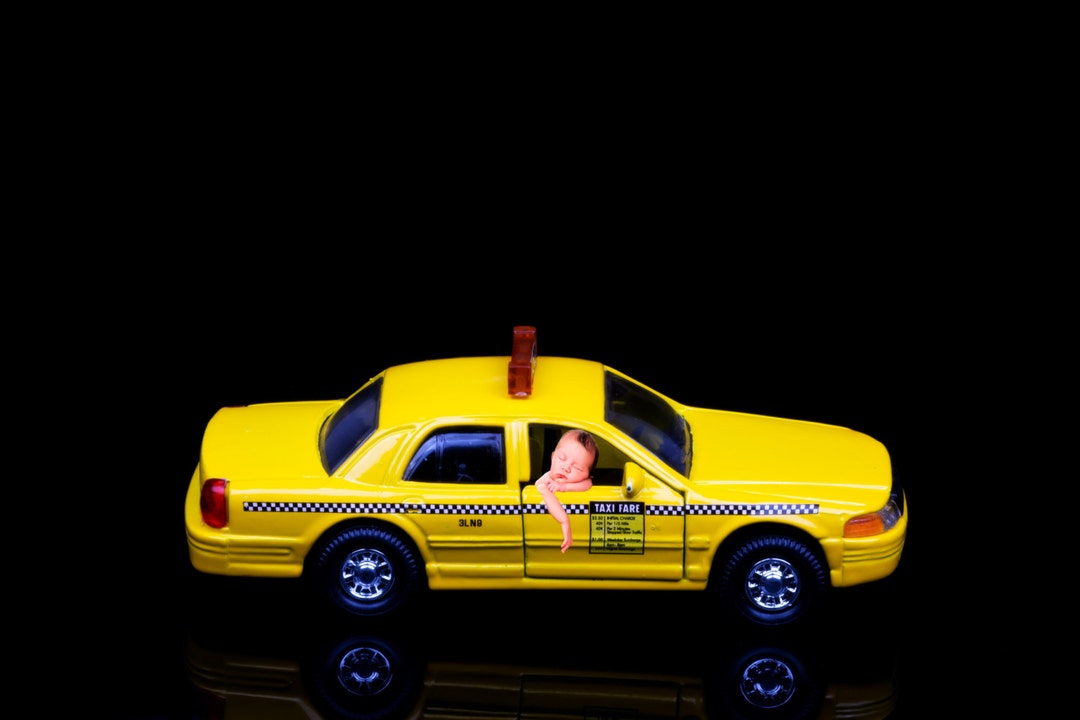 Taxi, Taxi Cab, Instant Download, Newborn Digital Backdrop, Prop ...