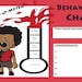 Printable Behavior Chart 2 Whine-o-meter Editable Boy Reward Chart Blue ...