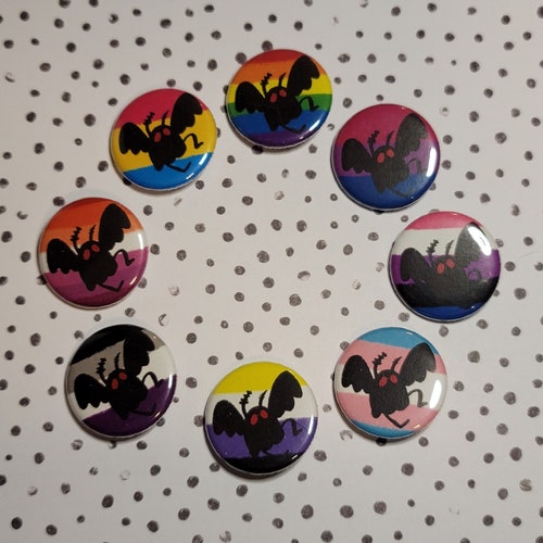 Mothman Pride Lgbtq Rights Stickers - Etsy
