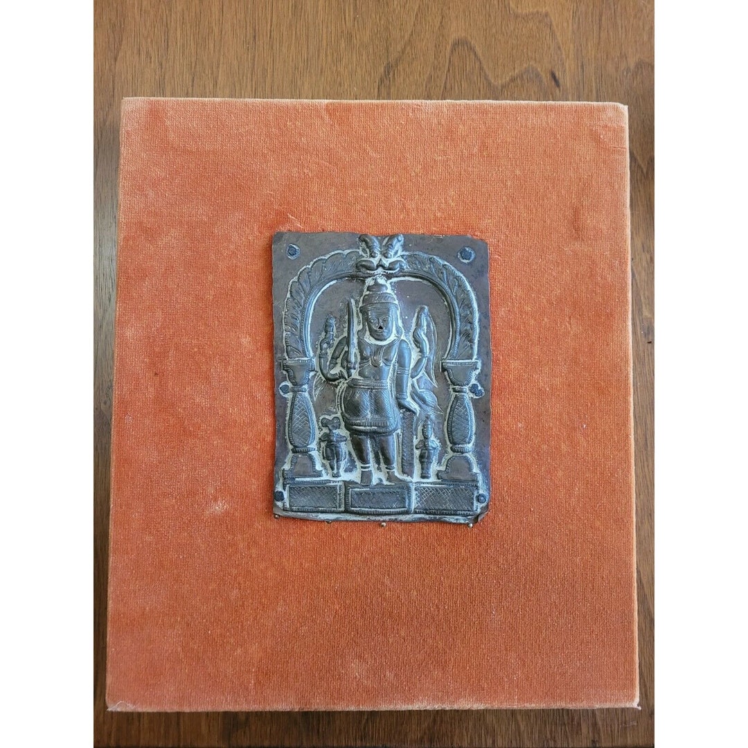 Antique India Religious Hindu God Copper Relief Embossed Work Wall ...