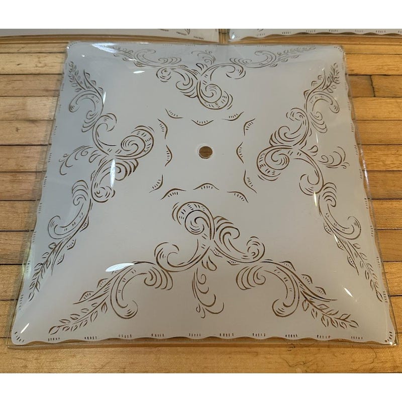 Glass Ceiling Light Cover - Etsy