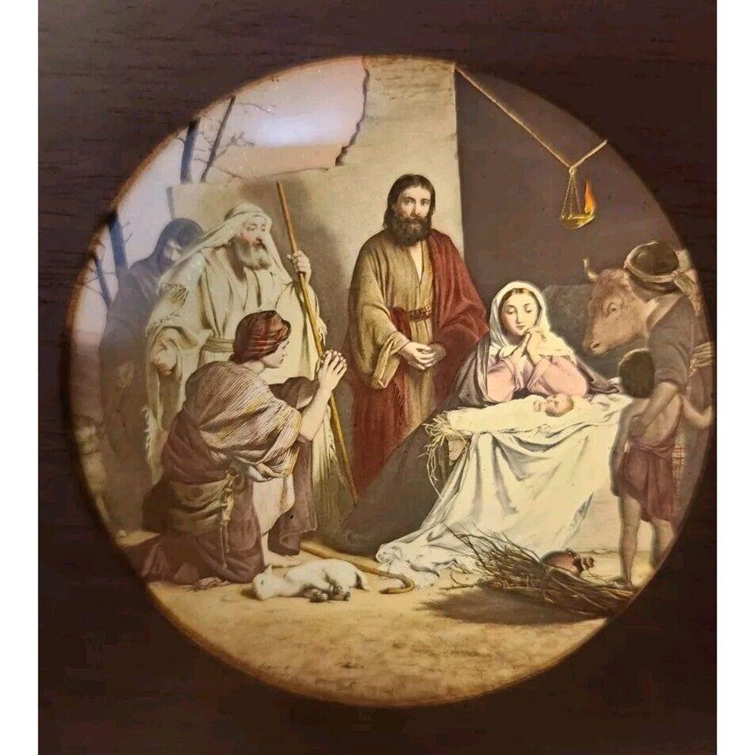 Magic Lantern Glass Slide Dissolving Views the Babe of Bethlehem - Etsy