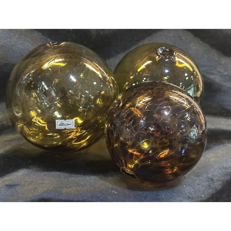 Decorative Glass Balls - Etsy
