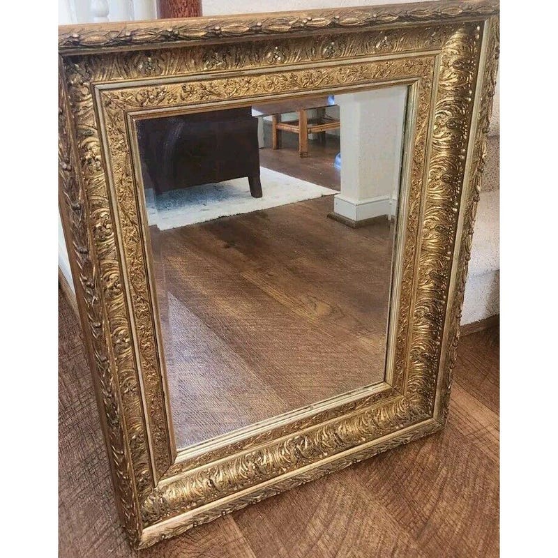 Antique Gold Mirrors - Etsy