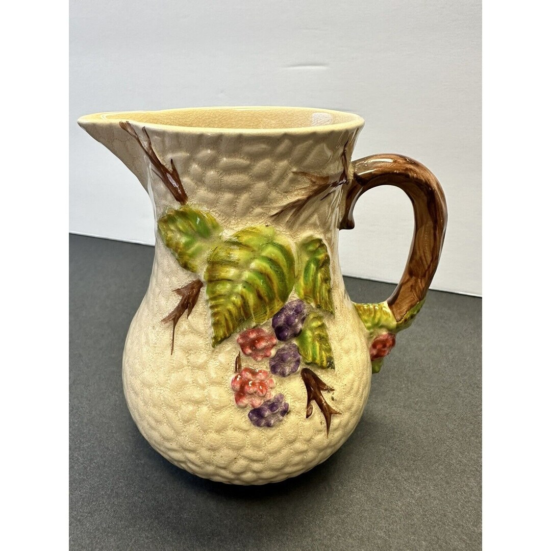 Wade Bramble Creamer Grapes England - Etsy
