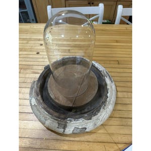 Antique Architectural Salvage Wood Column Base Plinth Block Rustic ...