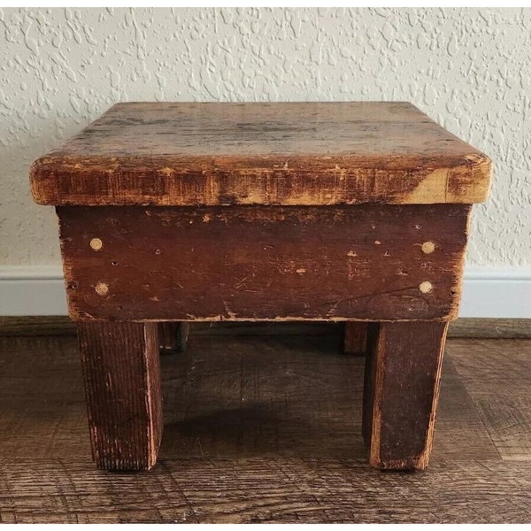 Primitive Stool - Etsy