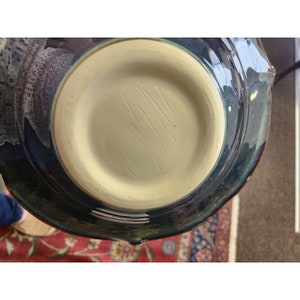 9.5 Bill Campbell Studio Art Pottery Bowl Flambeau Drip Glaze Free ...