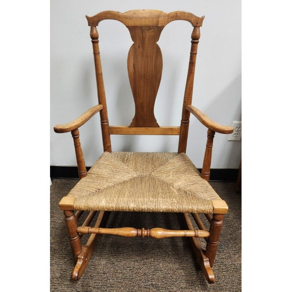 Antique Maple Rocking Chair - Etsy