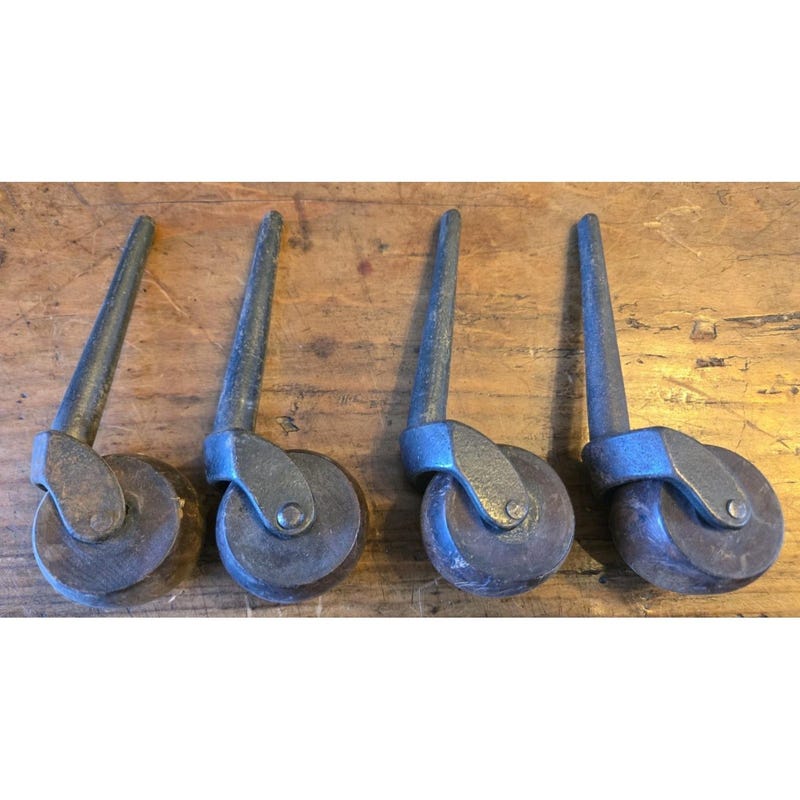 Cast Iron Casters - Etsy