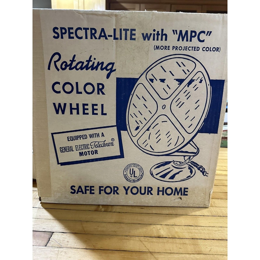 Vintage BOX ONLY 1950s/60s Spectra-lite Christmas Tree Color Wheel - Etsy
