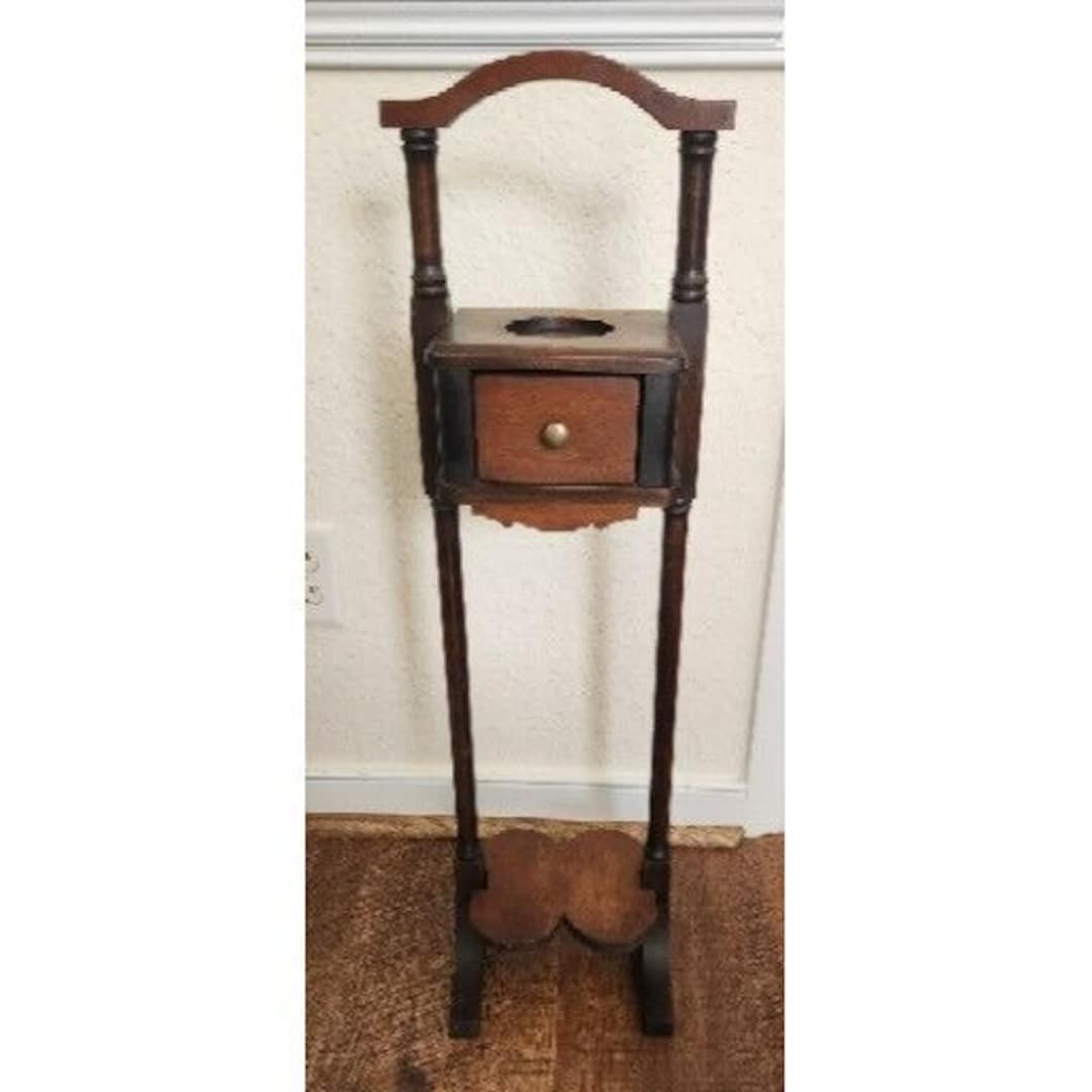 Antique Vintage Wood Smokers Table Stand - Etsy