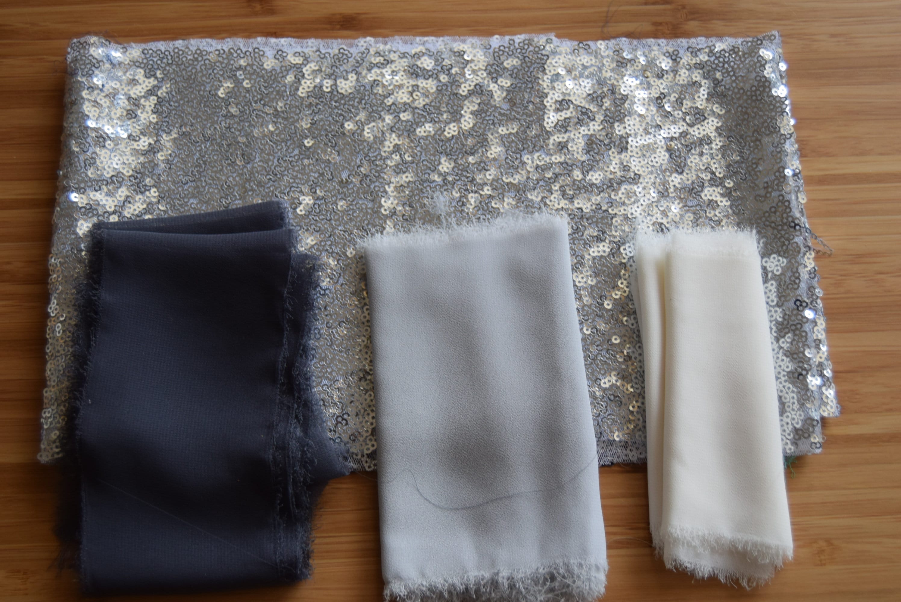 Sequin Fabric Swatches Sequin Bridesmaid Dress Colour Samples - Etsy