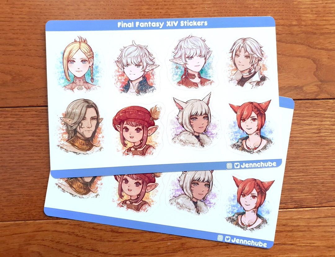 XIV Stickers - Etsy