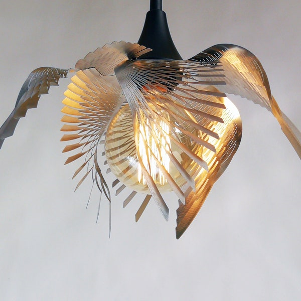 Modern Bird Pendant Lighting - Etsy